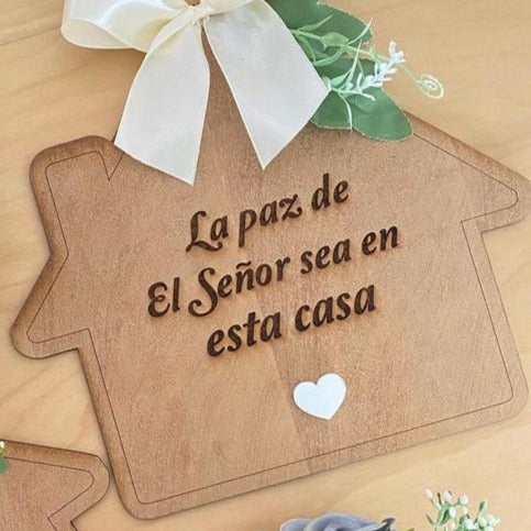 Letrero La Paz del Señor – Memory Keepers